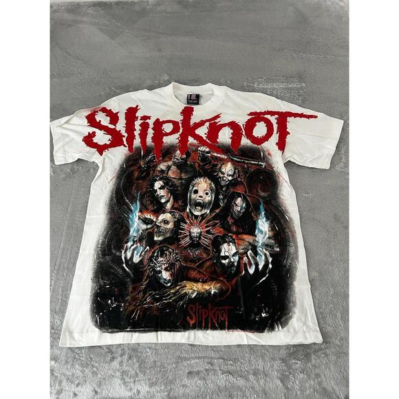 Shirts | Vintage Slipknot All Members Tee Giant Tag Xl 200s Nu Metal ...